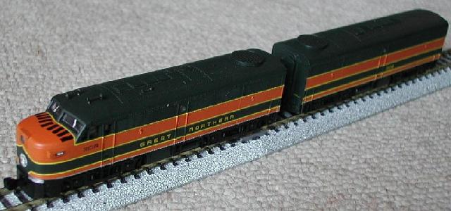 N-Scale Verzeichnis: Diesel - Alco FA-1