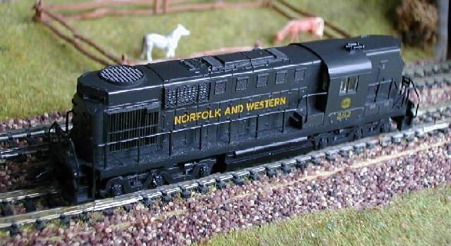 N-Scale Verzeichnis: Diesel - Alco RSD-12
